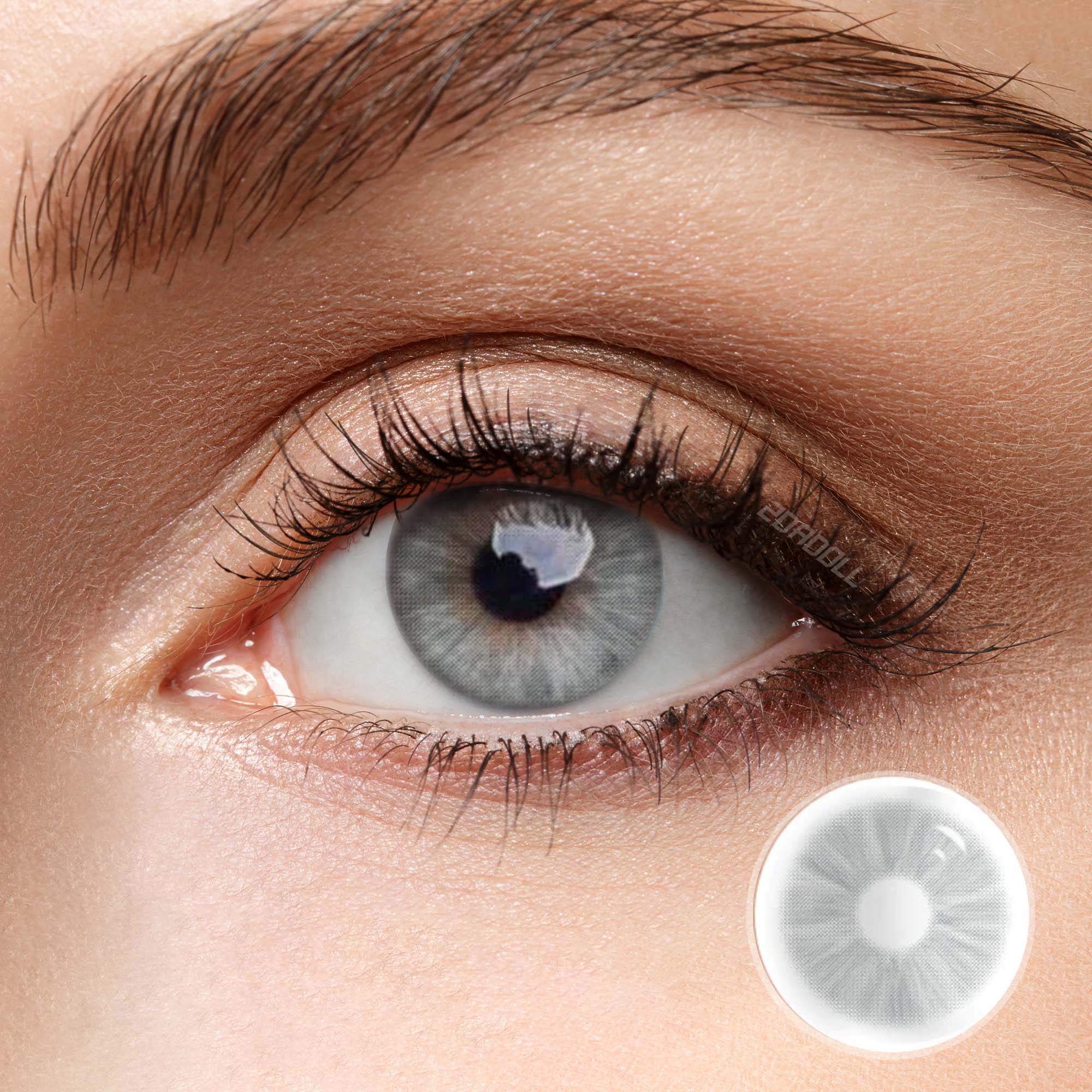 Light Grey Contact Lenses